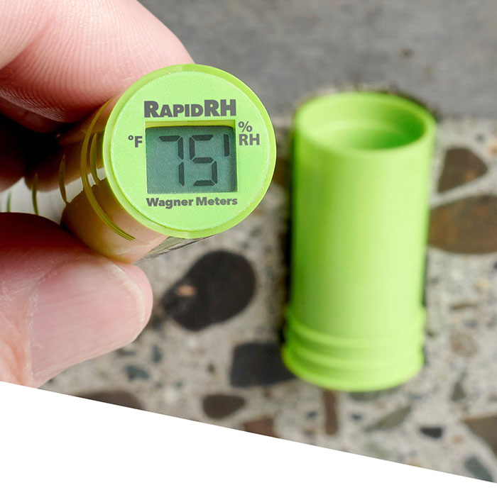 Rapid RH® Concrete Moisture Test – Wagner Meters