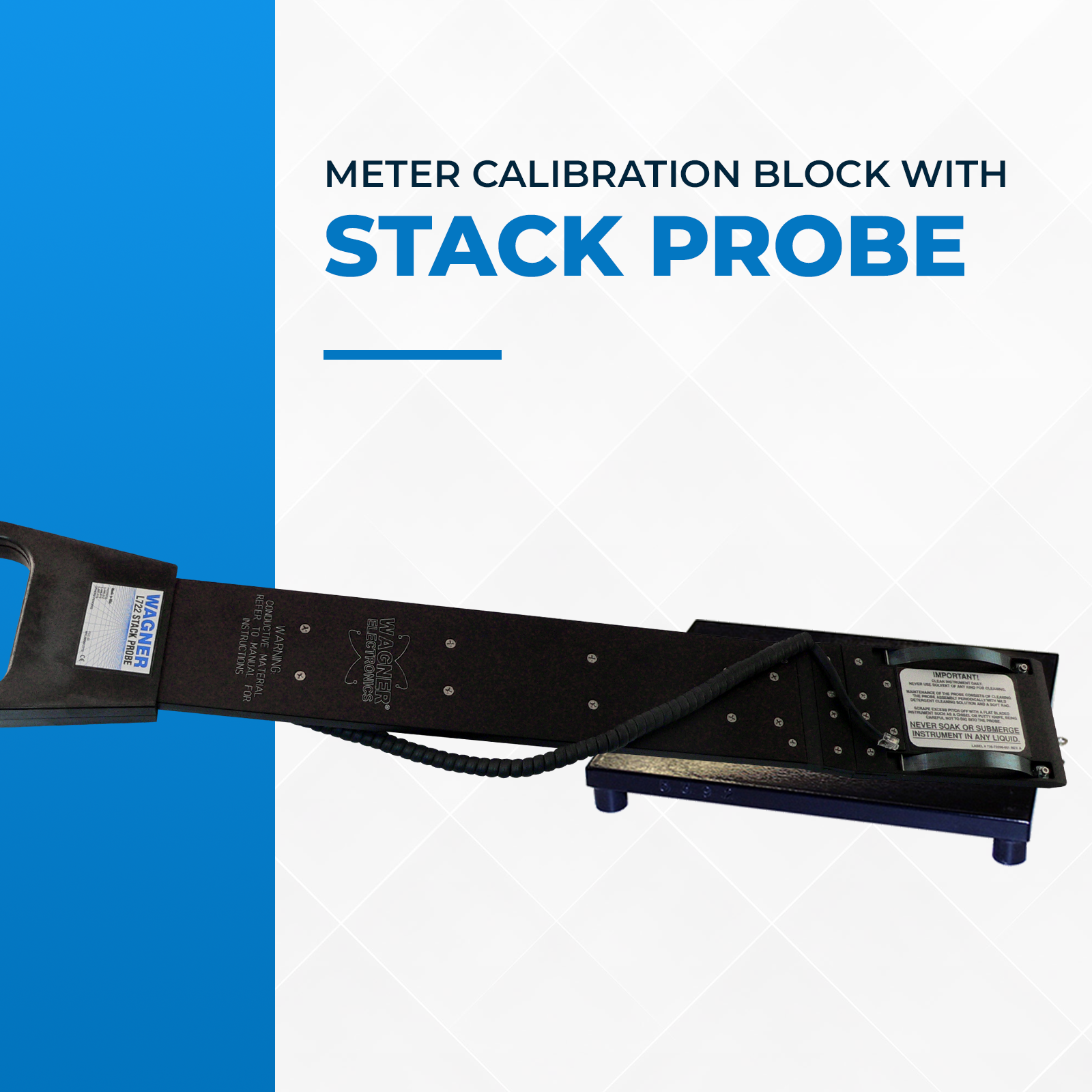 L622/L722 Calibration Verification Block – Wagner Meters