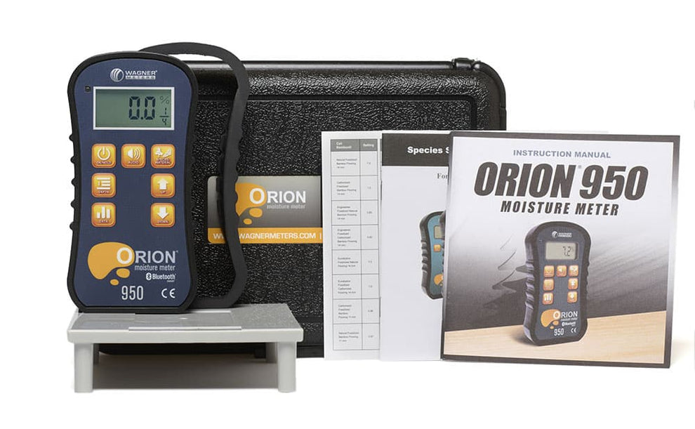 Orion® 950 Smart Pinless Wood Moisture Meter Kit – Wagner Meters