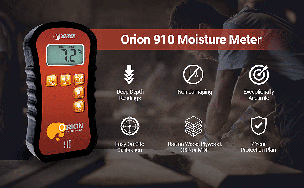 Orion® 910 Wood Moisture Meter | Wagner Meters
