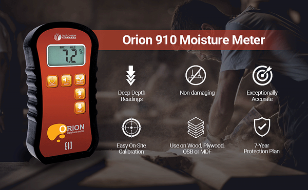 Orion® 910 Wood Moisture Meter | Wagner Meters